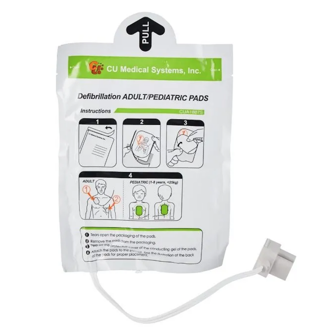 CU Medical Systems iPAD SP1/SP2 Smart Pads (Child & Adult) – Defib Planet